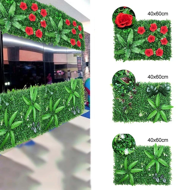 GAZON ARTIFICIEL 40CM*60CM Feuille Artificielle D coration Jardin Maison H?tel EUR 49,70 ...