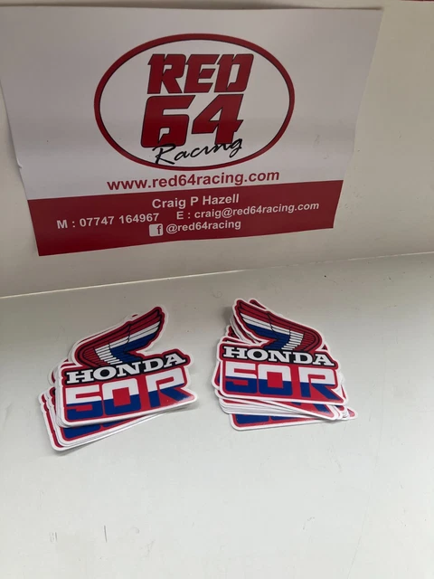 HONDA Z50R 1985 tank decal set motocross evo, mini bikes stickers £25. ...