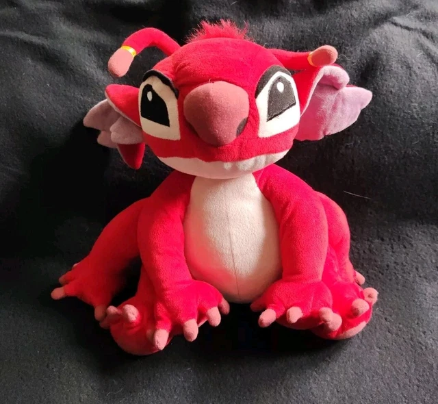 DISNEYLAND LILO AND Stitch Rare Red Leroy Plush Soft Toy 12" Disney £4. ...