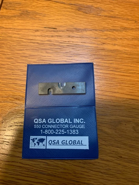 QSA GLOBAL 550 Connector Gauge. GO-NO GO Gauge for Tech-Ops Radiography ...