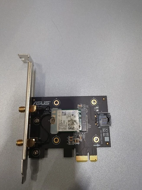 ASUS PCE-AX3000 WIFI 6 PCIe Adapter AX3000 Dual Band Not Working For ...