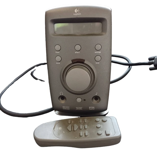 LOGITECH Z-680 DIGITAL Speaker Controller With Remote £14.99 - PicClick UK