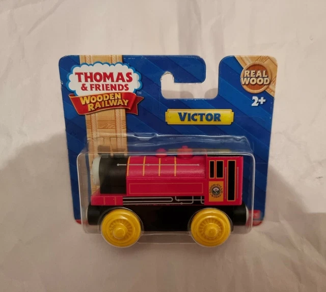 THOMAS THE TANK Engine & Friends VICTOR TRAIN WOODEN NEW IN BOX COMBI ...