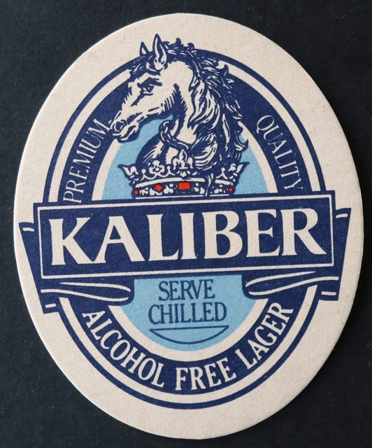 UNDERBOCK MERRY GUINNESS CALIBER alcohol free lager beermat coaster 22 ...