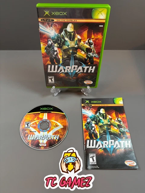 WARPATH XBOX ORIGINAL OG CIB Complete $19.99 - PicClick CA
