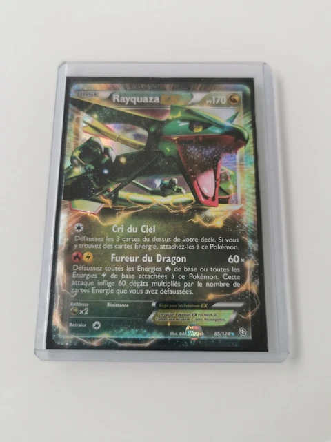 ULTRA RARE RAYQUAZA Ex 85/124 Pokemon Card. Exalted Dragons. Fr £40.12 ...