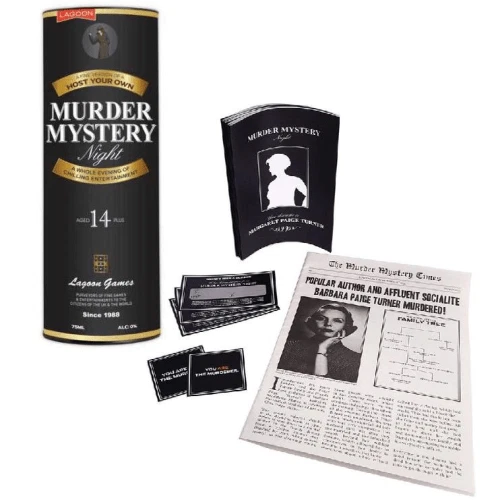 MURDER MYSTERY DINNER Party Game 10 Different Murder Plots Evening ...