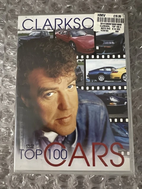 ORIGINAL EARLY 2000'S JEREMY CLARKSON TOP 100 CARS DVD (2001) - UNUSED ...