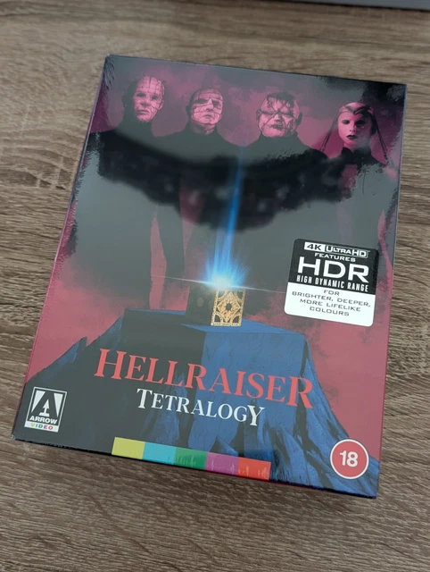 NEW 4K HELLRAISER Tetralogy 4K Ultra HD Box Set ARROW Video £39.20 ...