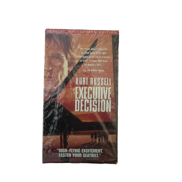 EXECUTIVE DECISION VHS Movie w/ Kurt Russell $10.00 - PicClick