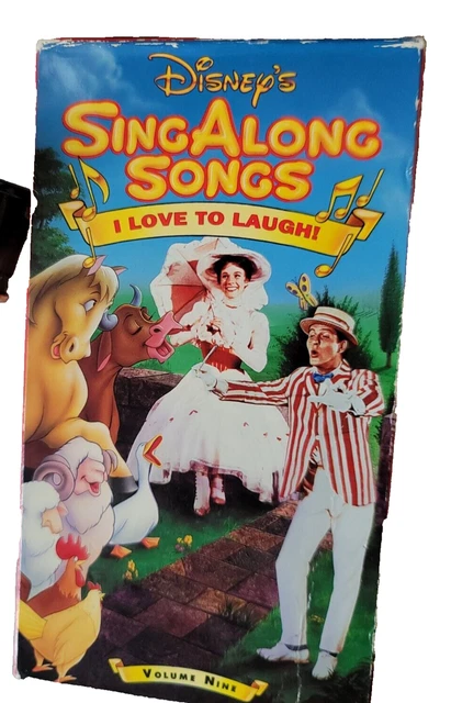 DISNEY SING ALONG Songs I Love to Laugh Mary Poppins Pooh Tigger vol9 ...