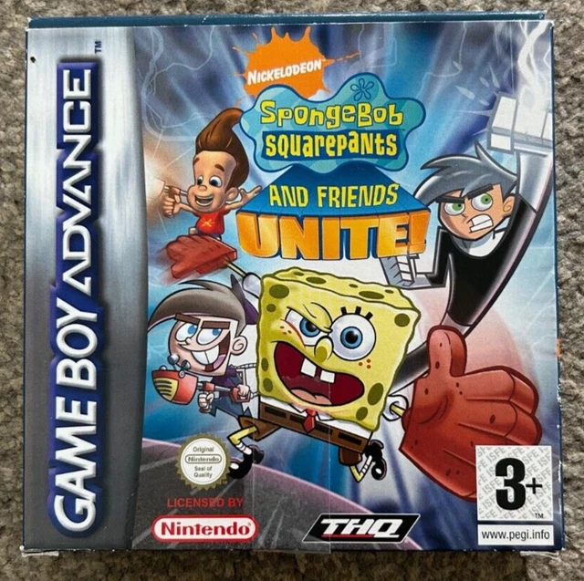 SPONGEBOB SQUAREPANTS AND Friends United Complete w/ Manual: Gameboy ...