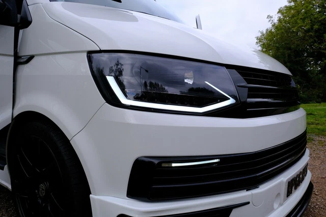 VW TRANSPORTER T6 Light Bar Headlights LED DRL with Dynamic Indicators ...