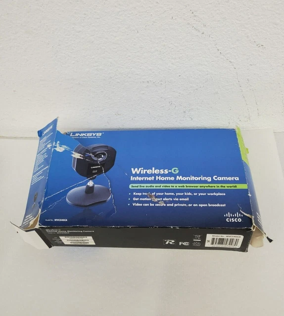 LINKSYS WIRELESS MONITORING Camera Wvc54Gca £65.08 - PicClick UK