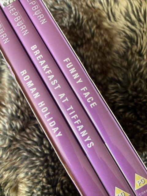 AUDREY HEPBURN CLASSIC screen sirens 3 DVD Box Set. Never Watched. EUR ...