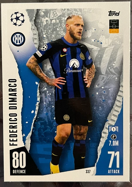 TOPPS MATCH ATTAX 2023-2024 FEDERICO DIMARCO Card 337 EUR 1,00 ...