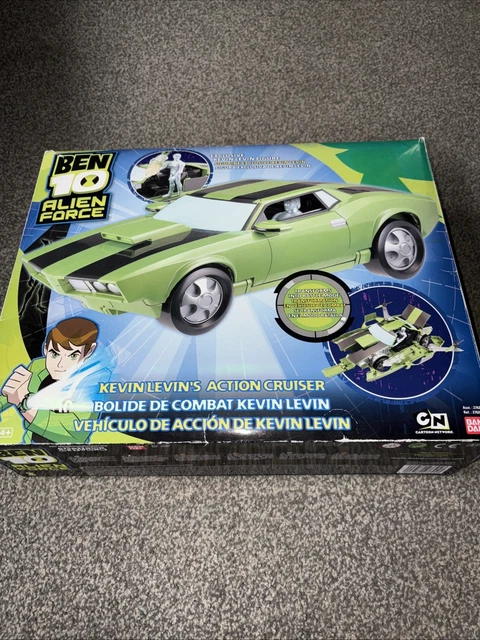 BANDAI BEN 10 Alien Force Kevin Levin's Action Cruiser Car Vehicle Read ...