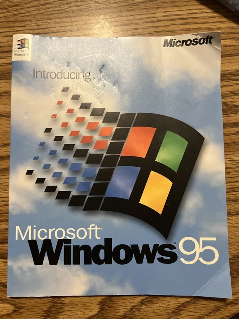 MICROSOFT INTRODUCING WINDOWS 95 Guide Manual Book VINTAGE Retro £12.80 ...
