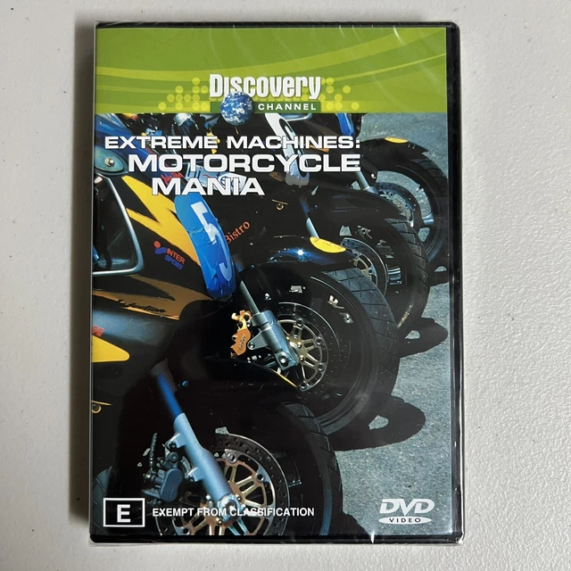 EXTREME MACHINES MOTORCYCLE Mania Discovery Channel Brand New & Sealed ...