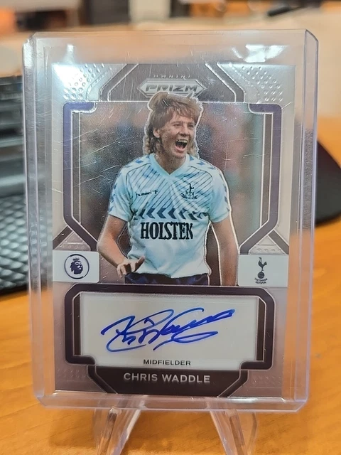 CHRIS WADDLE 2022-23 Panini Prizm Premier League Soccer Breakaway Auto ...