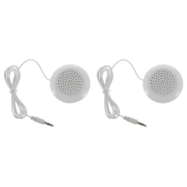 2 PIECES PORTABLE Music Pillow Speaker Mini Stereo Speakers Wired £8.83 ...