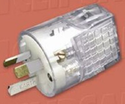 CLIPSAL REWIREABLE PLUG 15A 230V 3-Pin Safety, Suit 1.5mm² OD Flex ...