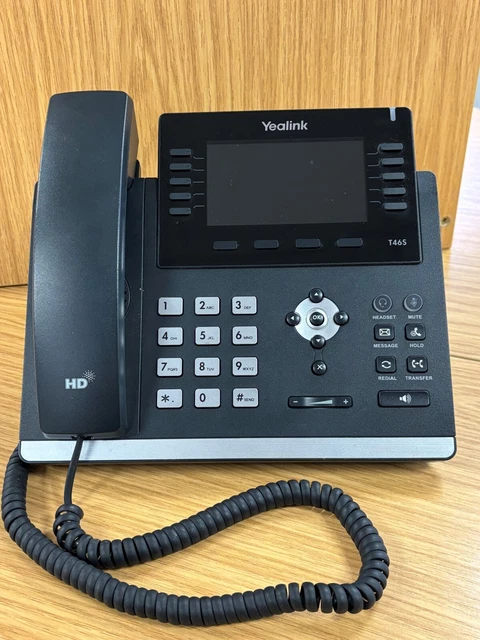 YEALINK SIP-T46S ULTRA Elegant Gigabit IP Phone £9.04 - PicClick UK
