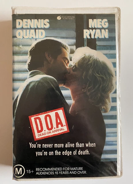 D.O.A. - DEAD On Arrival [VHS] Touchstone Video Roadshow Big Box Ex ...