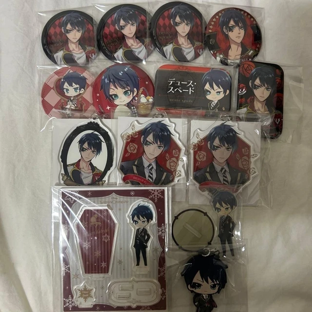 LOTTO SET SUPPORTO acrilico distintivo Twisted Wonderland Deuce Spade ...