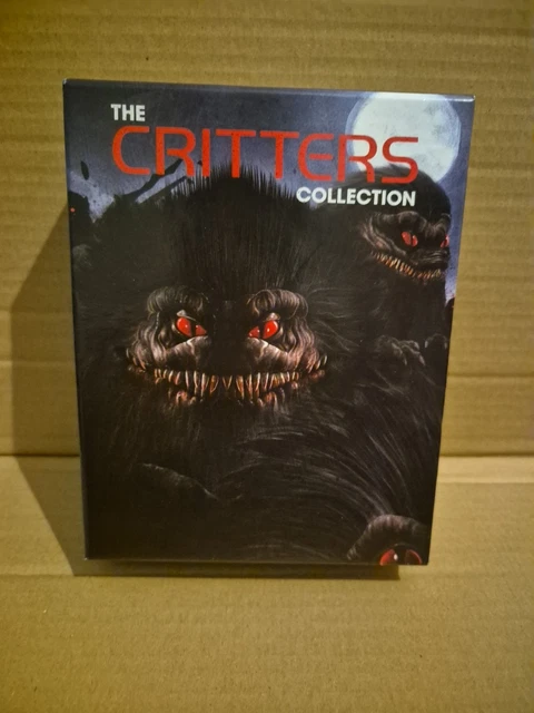 THE CRITTERS COLLECTION Blu Ray Boxset Scream Factory Oop Region A £10. ...