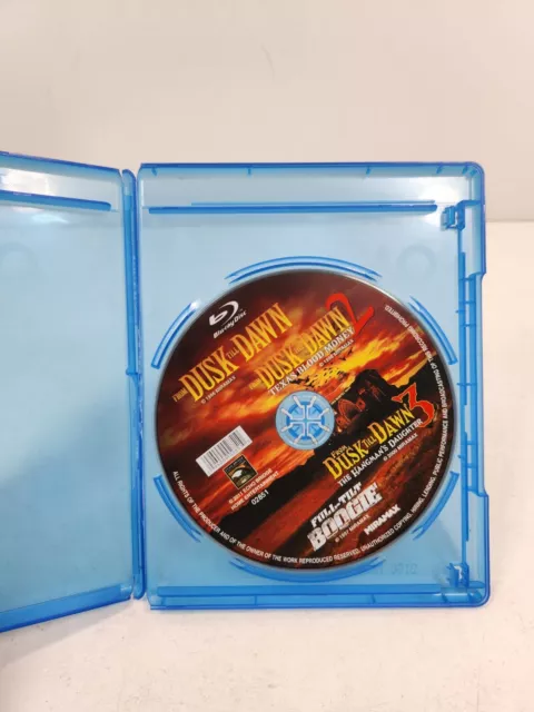 FROM DUSK TILL Dawn: 4 Film Collection (Blu-ray Disc, 2011) Disc ONLY ...
