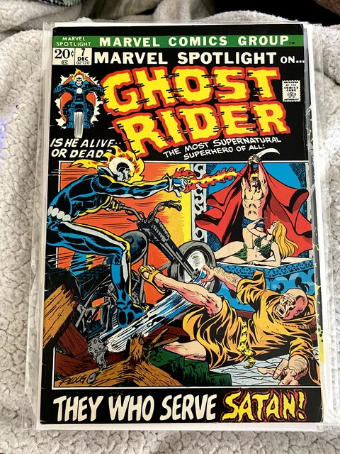 FARETTO MARVEL #7/3A APPARIZIONE DI GHOST RIDER! (1972) Marvel Comics ...