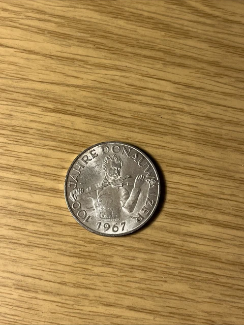 ÖSTERREICH SILBER 50 Schilling 1967 100 Jahre Donauwalzer EUR 12,20 - PicClick DE