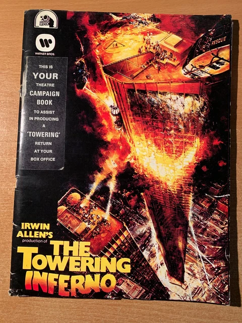 PRESS KIT "The Towering Inferno" Steve McQueen Paul Newman EUR 90,00 ...