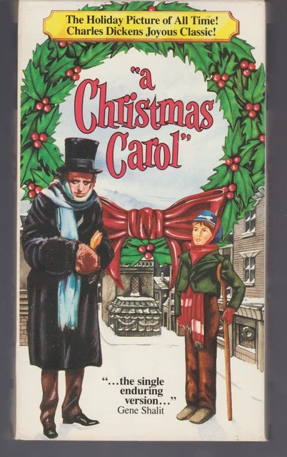 A CHRISTMAS CAROL (VHS, 1989) Alastair Sim Patrick McNee £4.48 ...