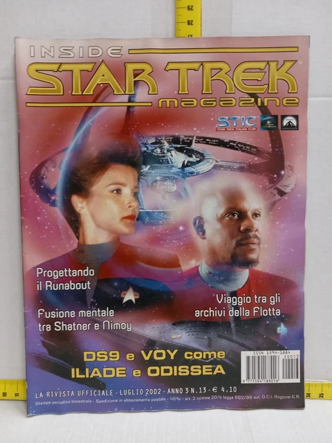 STAR TREK MAGAZINE ANNO 3 n° 13 - INSIDE - RIVISTA UFFICIALE LUGLIO ...