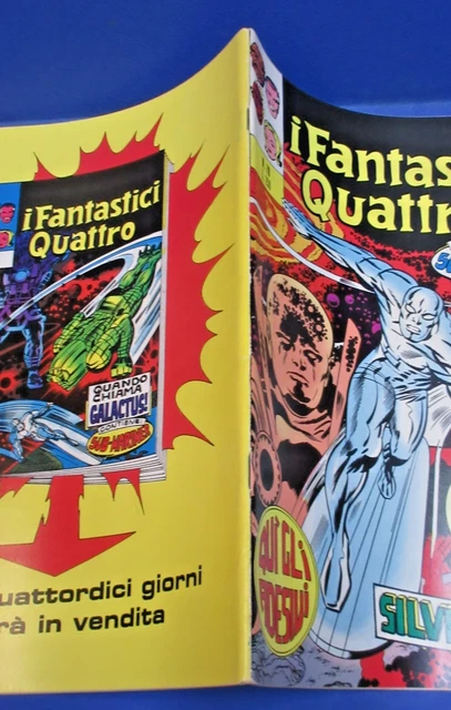 I FANTASTICI QUATTRO 70 prima serie CORNO 1971 originale ECCELLENTE ...