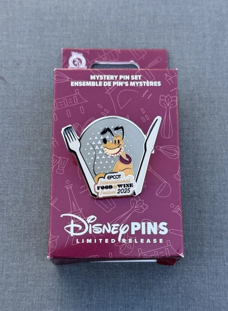 DISNEY EPCOT INTERNATIONAL Food and Wine Festival 2025 Pluto Mystery ...