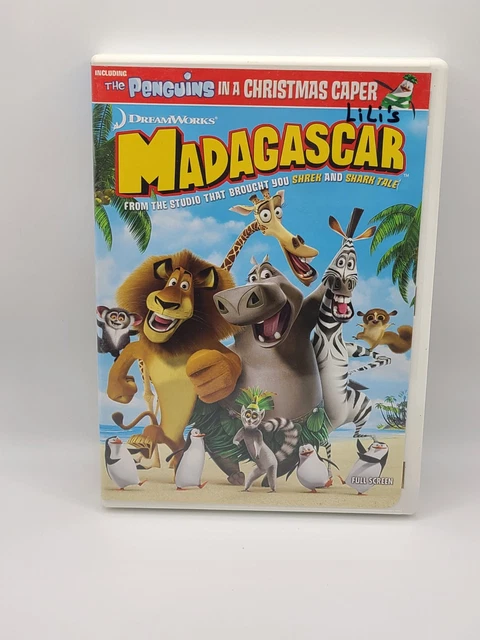 MADAGASCAR (DVD, 2005, Widescreen) Including The Penguin in a Christmas ...