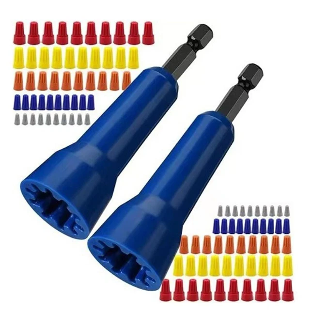 ELECTRICIAN WIRE TWISTING Tools Hex Handle with Wire Cap for Power ...