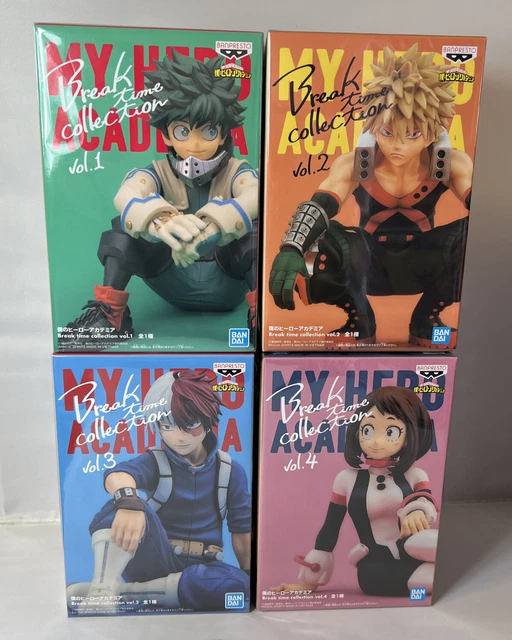 MY HERO ACADEMIA Break Time Collection Figure Izuku Bakugo Todoroki ...