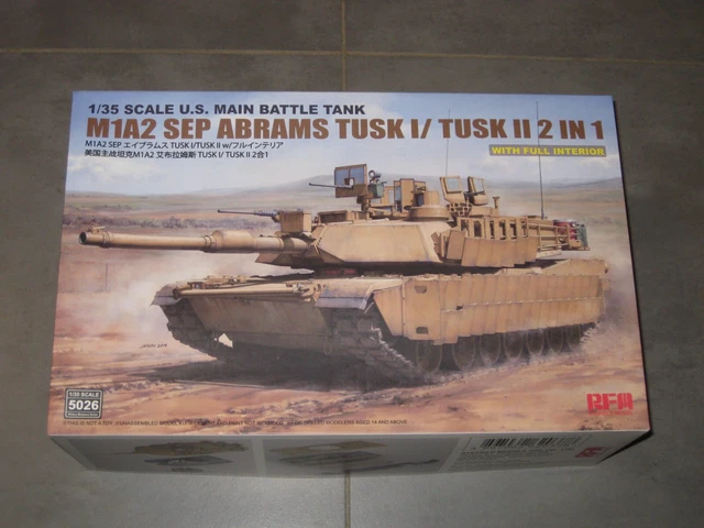 RYE FIELD MODEL RM-5026 M1A2 SEP Abrams TUSK I /TUSK mit ...