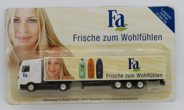 GRELL HO 1/87 Camion Remorque Truck Trailer Mb Actros Shampoing Fa ...