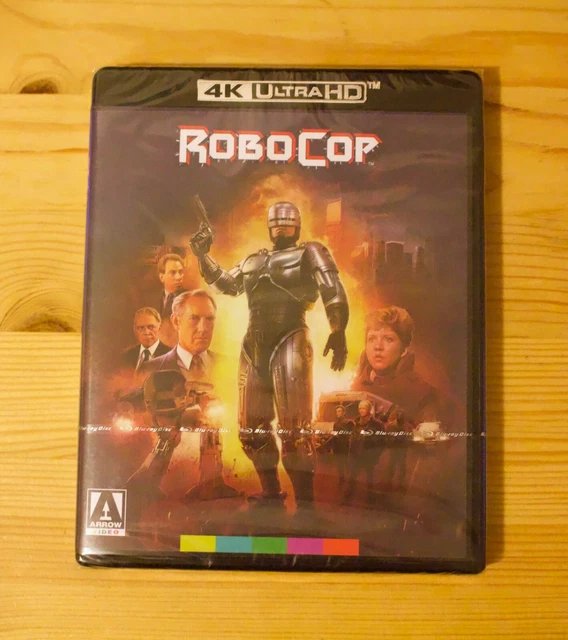 ROBOCOP 4K UHD Blu-ray Arrow Video Paul Verhoeven Director's Cut Brand New £32.18 - PicClick UK