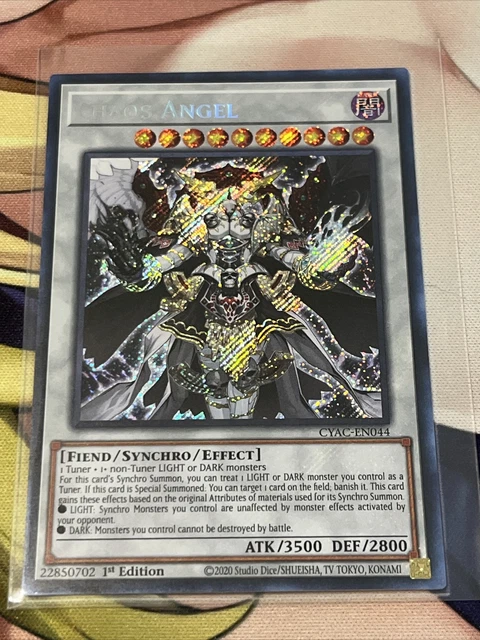 YU-GI-OH! TCG CHAOS Angel Cyberstorm Access CYAC-EN044 1st Ed Secret ...