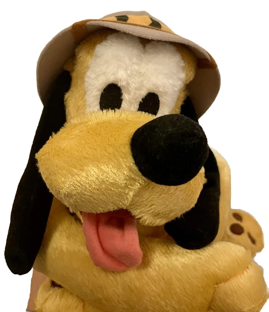 DISNEY’S ANIMAL KINGDOM Safari Pluto 12 inch Plush Toy from Walt Disney ...
