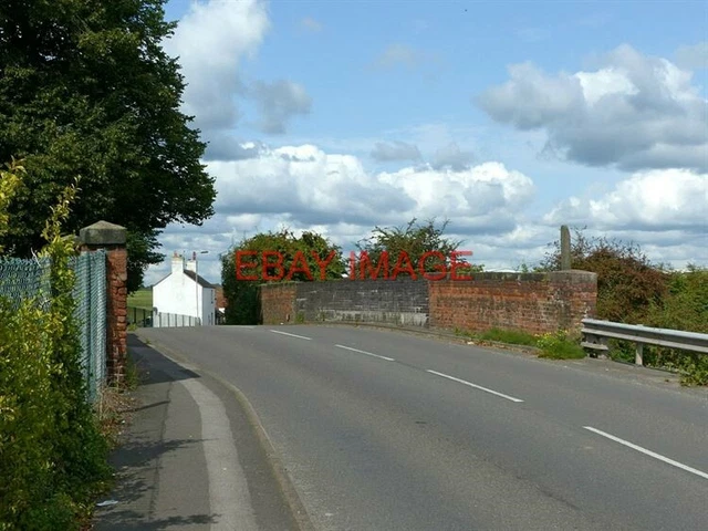 PHOTO STAFFORD Common Road Railway Bridge Crossing The Former Stafford ...