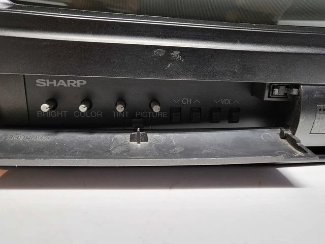RETRO SHARP LINYTRON 13" Color CRT TV 13RV629 £140.57 - PicClick UK