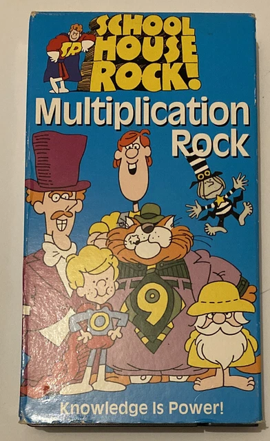 SCHOOLHOUSE ROCK - Multiplication Rock (VHS, 1995) £5.33 - PicClick UK