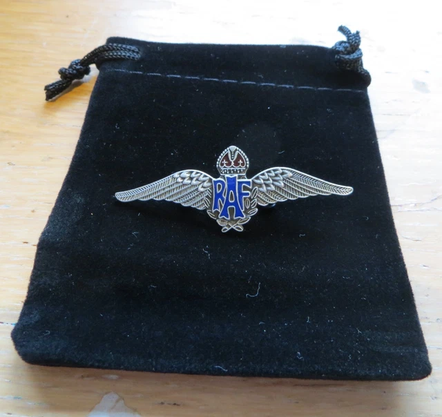 RAF WINGS PEWTER Pin Badge NEW Aviation Gift RAF WW2 Pilot Gift £9.99 ...